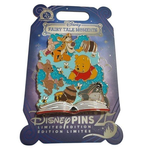 Disney | Accessories | Disney Fairy Tale Moments Winnie The Pooh Pin Le 25 25th Anniversary 2025 ...